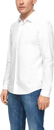 s.Oliver Herren 130.10.102.11.120.2057507 Hemd, White, XXL