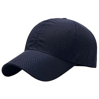 Generic Casquette papa chapeaux pour hommes femmes chapeau de camionneur en coton r&eacute;glable casquettes &agrave; profil bas Armadillo Hat Co, bleu marine, Taille uniqu