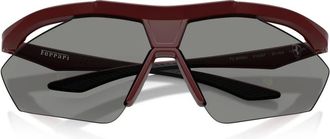 Ferrari unisex, Accessoires, Rouge, Taille: ONE Size Scuderia Fz6030U Lunettes de soleil