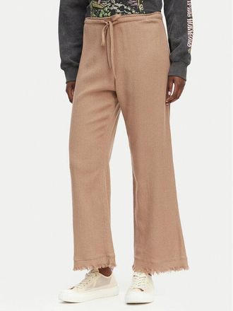 Roxy Stoffhose Nazare Surf Spot ERJX603457 Braun Regular Fit