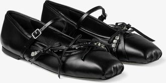 Jimmy Choo London Ballerina Flat - Black