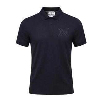 John Richmond Homme, Tops, Bleu, Taille: L Polo