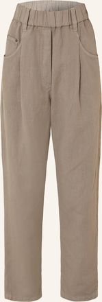 Brunello Cucinelli Brunello Cucinelli Mom Jeans braun