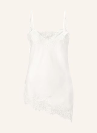 Rich & Royal Satintop Mit Spitze weiss