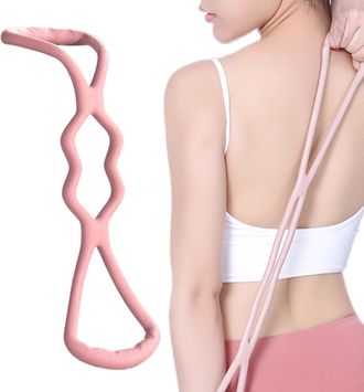 Generico Widerstandsband in 8-Form, Übungsband für den Rücken in 8-Form, Dehnungs- und Muskelaufbau für Gesäß, Schultern, Beine, Fitnessstudio, Yoga, Pilates