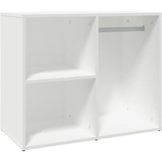 vidaXL Vidaxl - Regal f&uuml;r Schminktisch Wei&szlig; 80x40x65 cm Holzwerkstoff