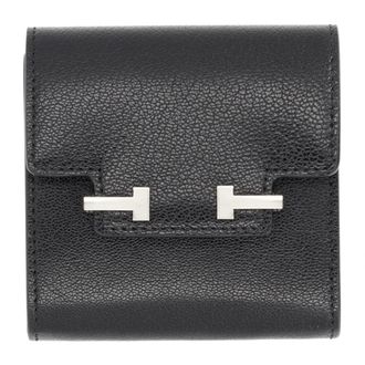 Tom Ford Kartenetui mit Rei&szlig;verschluss aus geschmeidigem Narbenleder - - Accessories - Damen - Schwarzk - ONE SIZE