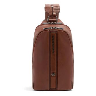 Piquadro Sac bandouli&egrave;re convertible en cuir pour iPad mini - Homme - Sacs - Brun - Taille: ONE Size