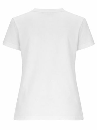 Msgm Logo-Print T-Shirt - White