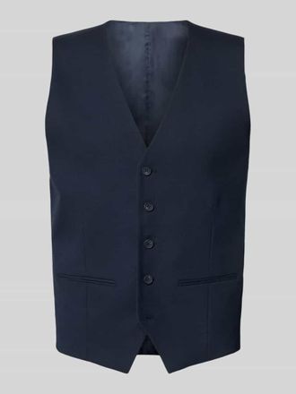 Selected Slim Fit Anzugweste aus Baumwollmix