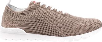 Kiton Homme, Chaussures, Brun, Taille: 41 1/2 EU Baskets Marron avec Doublure en Cuir