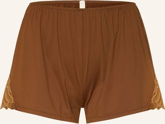 Falke Schlafshorts Delicate Touch braun