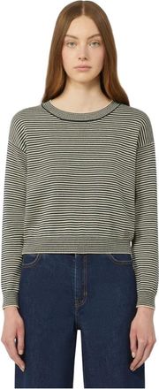 Max Mara Femme, Pulls, Multicolore, Taille: 36 FR Maille &agrave; col rond