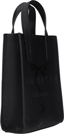 Ted Baker Janncon Bow Detail Mini Icon Tote Bag - - Bags - Damen - Schwarzk - ONE SIZE
