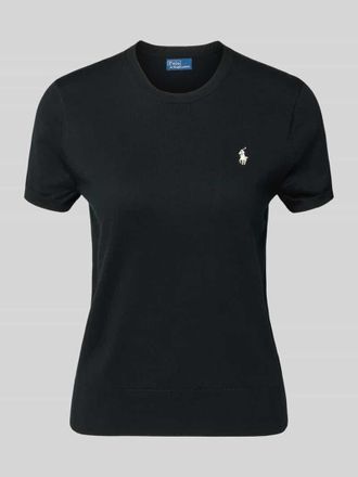 Polo Ralph Lauren Slim Fit Strickshirt aus Baumwoll-Mix