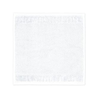 Möve Bamboo Luxe Seiftuch 30 x 30 cm aus 60% Baumwolle / 40% Viskose aus Bambus-Zellstoff, snow