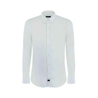 Fay Homme, Chemises, Blanc, Taille: M Chemise B.Down Stretch