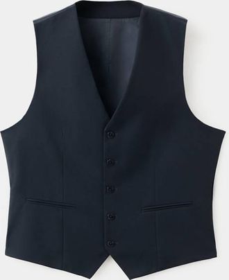 Mango Gilet de costume slim fit bleu marine - Homme - 44 - MANGO MAN