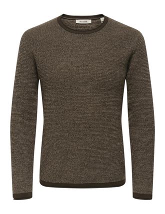 Only & Sons Onseric Reg 12 Struc Crew Knit Noos