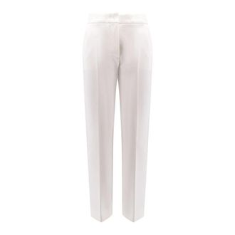 Max Mara Pegno Viscose Blend Hosen - - Trousers - Damen - Wei&szlig; - XL