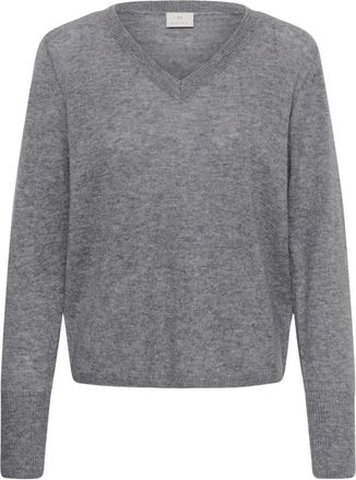 Kaffe Maille - Femme - Pulls - Gris - Taille: 44 FR