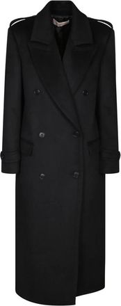 Blanca Vita Femme, Manteaux, Noir, Taille: 40 FR Colle 0434 Onice