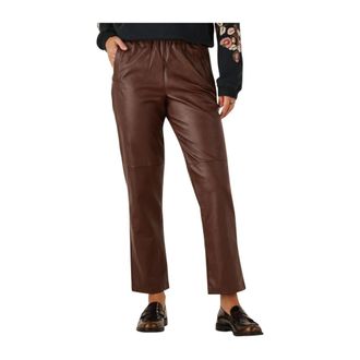 Louizon Makana Lederhose - - Trousers - Damen - Braun - L