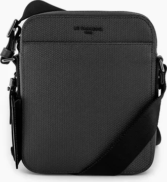 Le Tanneur Petite sacoche zippée Emile en cuir signature T