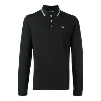 Emporio Armani Polo-Shirt - - Tops - Herren - Schwarzk - L