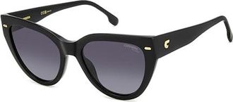 Carrera Lunettes de Soleil Carrera CARRERA 3017/S Black/Grey Shaded 55/19/140 femme