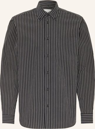 Les Deux Hemd Kent Comfort Fit schwarz