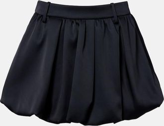 Dorothee Schumacher Minirock Shiny Statement aus Duchesse-Satin