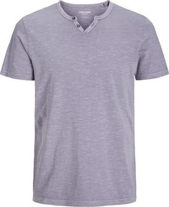 Jack & Jones Jjesplit T-Shirt &agrave; col Rond SS Noos, Languid Lavender, S Hommes