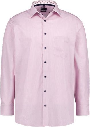 Olymp Herren Hemd rot gestreift