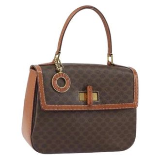 Celine Sac &agrave; main en plastique Pre-owned - Femme - Pre-owned - Brun - Taille: ONE Size