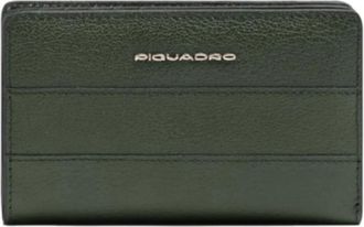 Piquadro Femme, Accessoires, Vert, Taille: ONE Size W140 Wallet