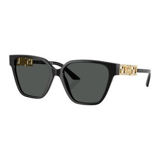 Versace Stylische Sonnenbrille dunkelgraues Gestell - - Accessories - Damen - Schwarzk - 56 MM