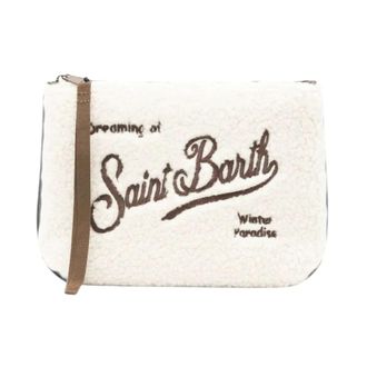 MC2 Saint Barth Aline Teddy Pouch - - Bags - Damen - Wei&szlig; - ONE SIZE