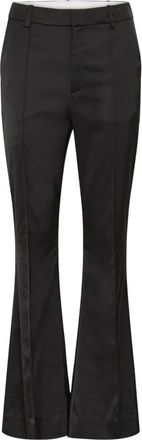 Gestuz Titta Satin Pant - - Trousers - Damen - Schwarzk - L