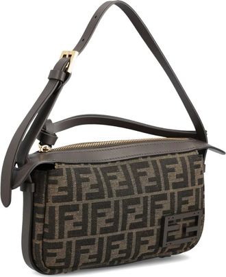 Fendi mini sac port&eacute; &eacute;paule By The Way Soft - Marron