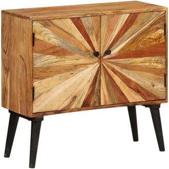 vidaXL Buffet Bois de manguier massif 85x30x75 cm vidaXL