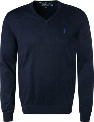 Polo Ralph Lauren Herren Pullover blau unifarben Slim Fit