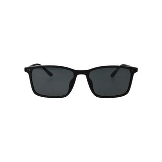 Emporio Armani Stylische Sonnenbrille mit Modell 0Ea4223U - - Accessories - Herren - Schwarzk - 56 MM