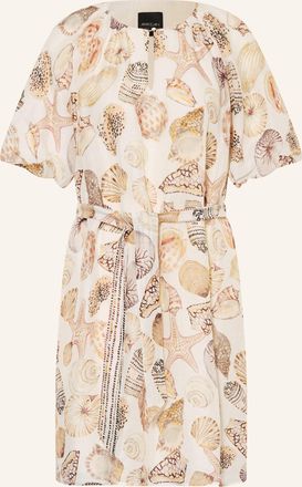 Marc Cain Kleid Mit Seide Und Leinen weiss