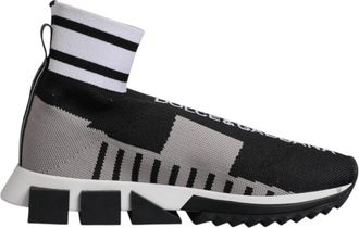 Dolce & Gabbana Chunky Sole Slip-On Sneakers - - Shoes - Damen - Schwarzk - 38 EU
