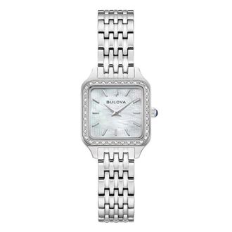 Bulova Femme, Accessoires, Gris, Taille: ONE Size Montre-bracelet classique