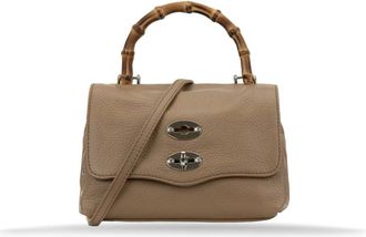 Zanellato Femme, Sacs, Brun, Taille: ONE Size Sac Bandoulière en Cuir Girello