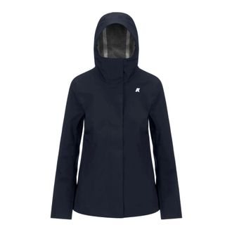 K-Way Madalina Bonded Jersey - - Jackets - Damen - Blau - XL