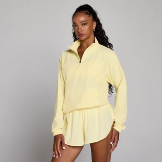 MyProtein Coupe-vent MP Velocity femme - Cr&egrave;me beurr&eacute;e - XS