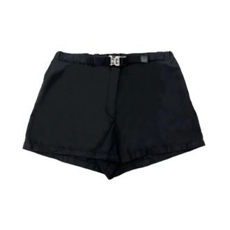 Givenchy 4G Shorts mit Schnallen-Bund - - Shorts - Damen - Schwarzk - 2XS